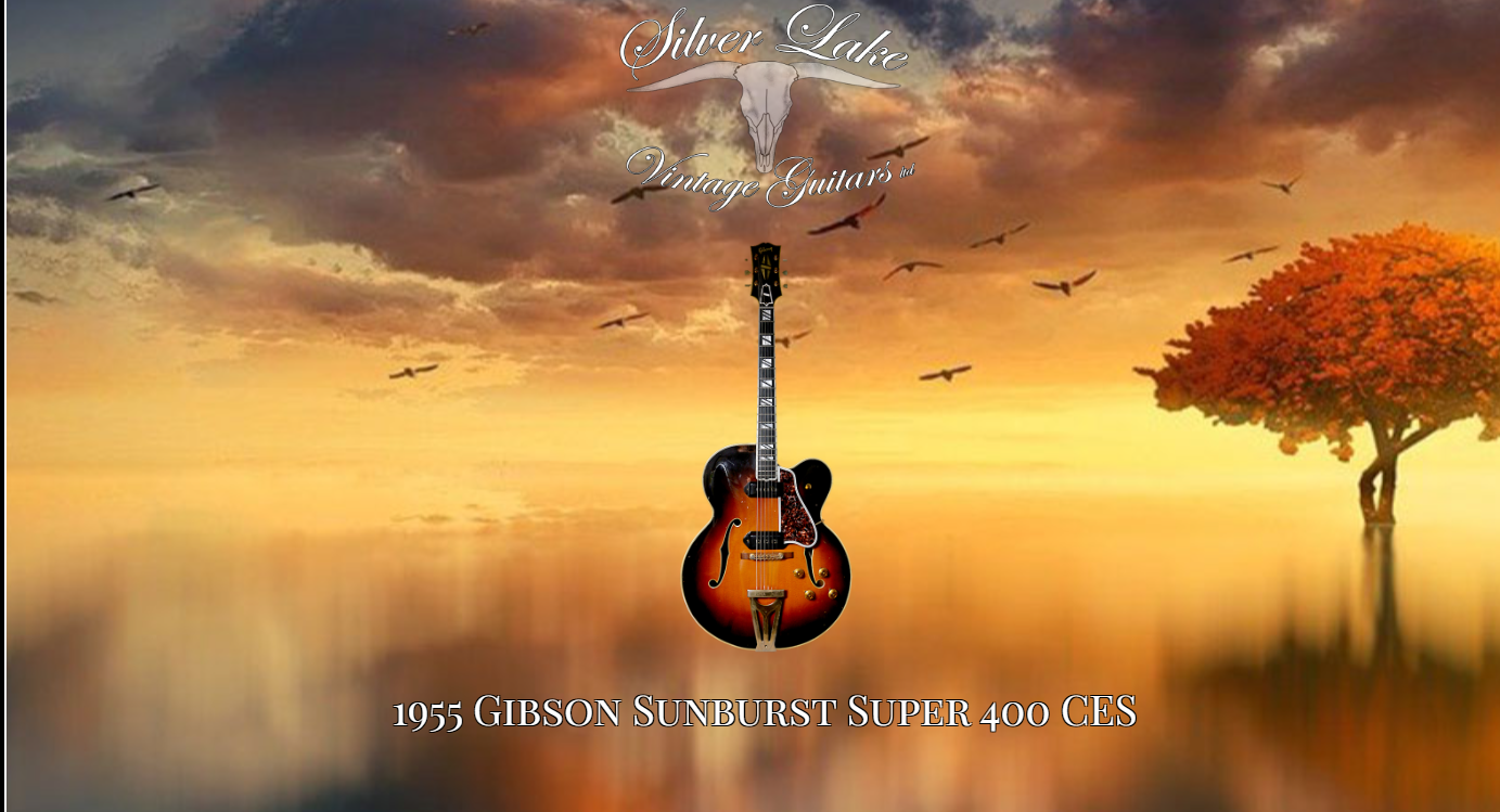 1955 Gibson Sunburst Super 400 CES